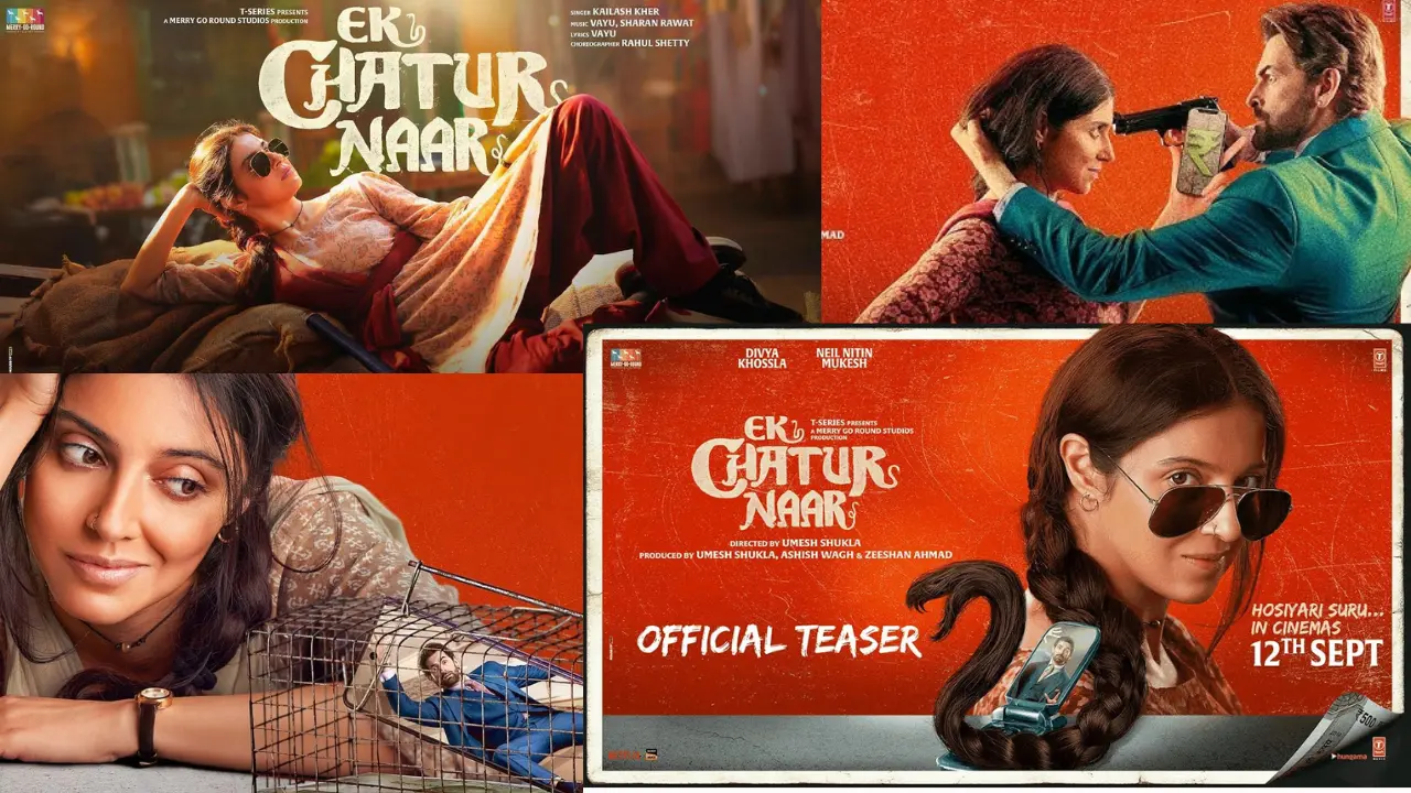 Ek Chatur Naar (2025) Review: Dark Comedy with Divya & Neil - PanMovies.com